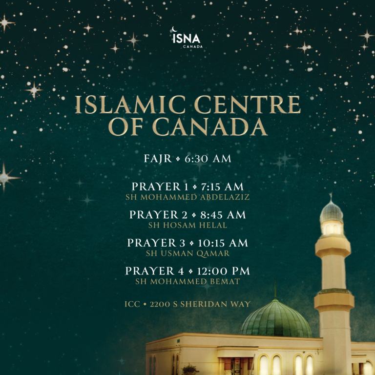 Eid Prayers at ISNA Canada - ISNA Canada