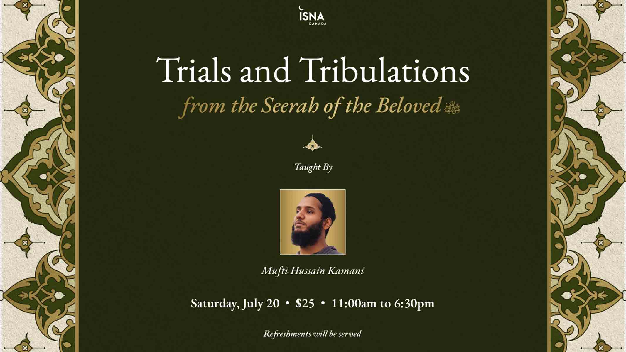 Events from July 1 – August 5 – ISNA Canada